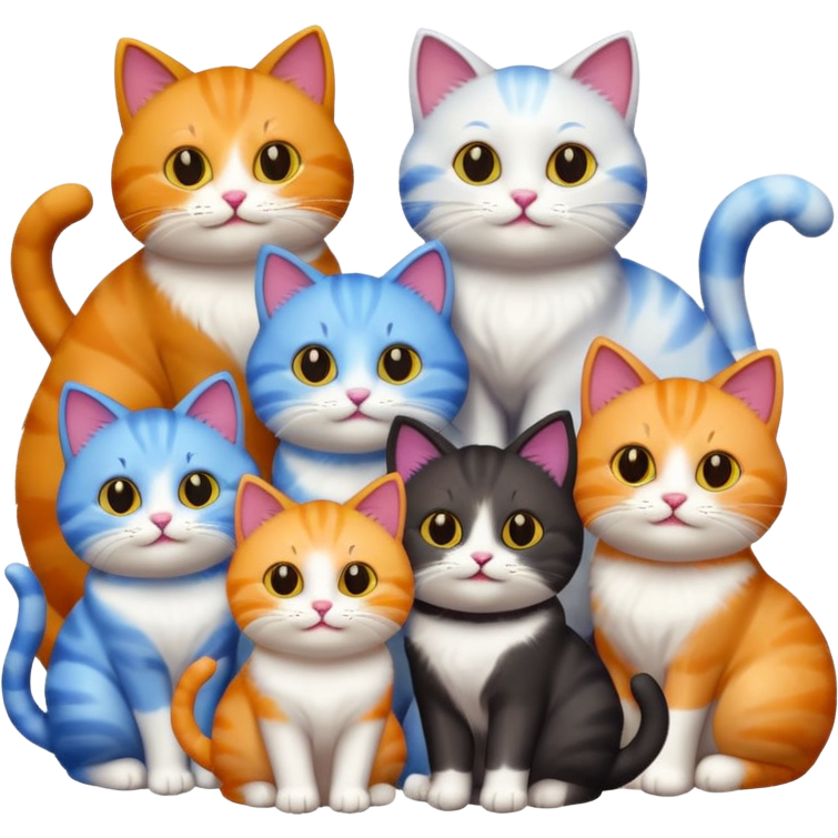 slay cats Sticker