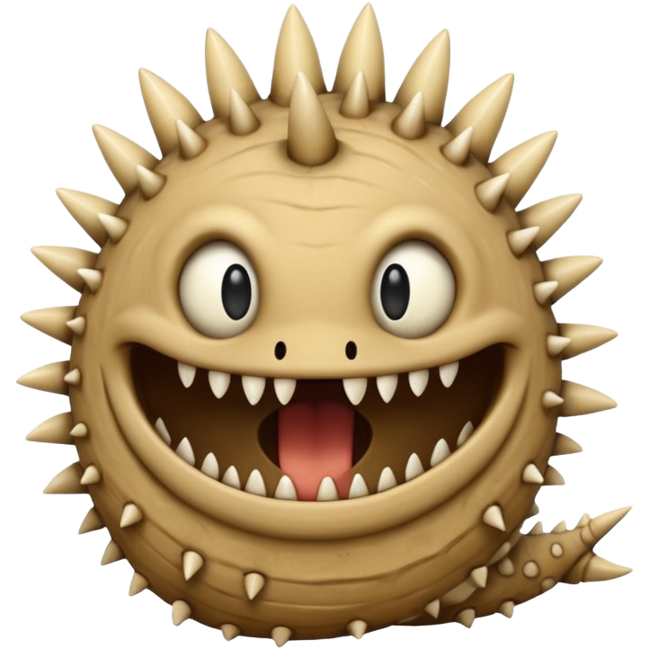 Sand worm from dune make the mouth a hole with long spiky teeth NO EYES ...