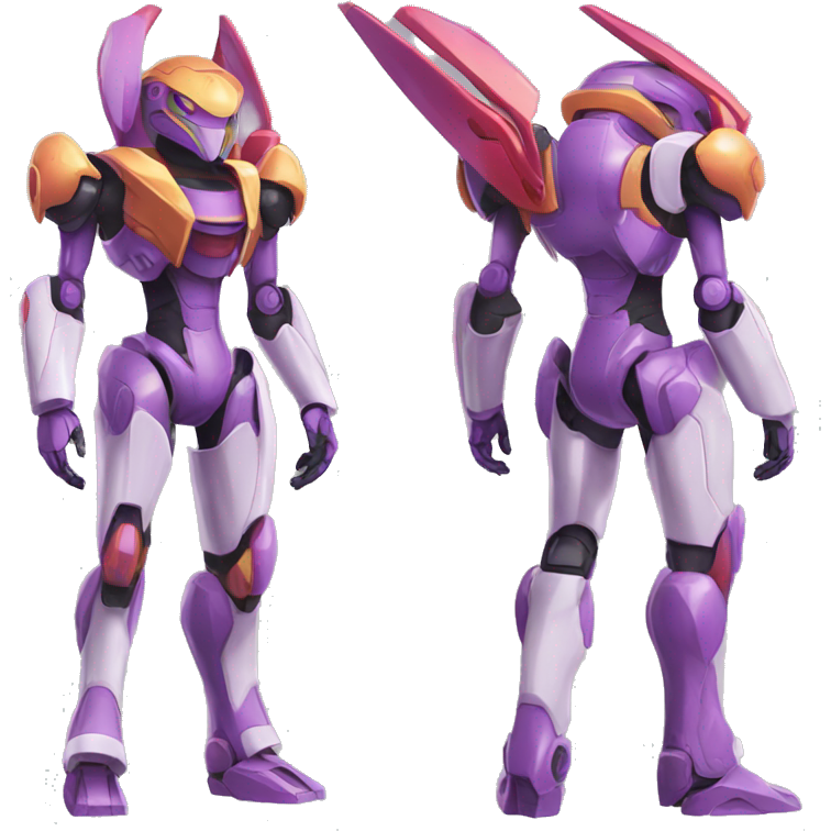 a Genesect-Raptor-Fakémon-Medabot-—hybrid with a futuristic visor ...