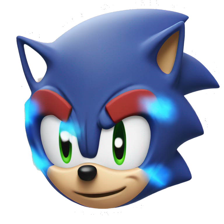 Sonic the hedgehog emoji | AI Emoji Generator