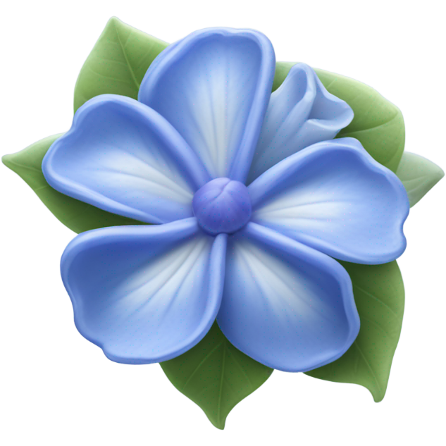 Periwinkle realistic winter scar Sticker