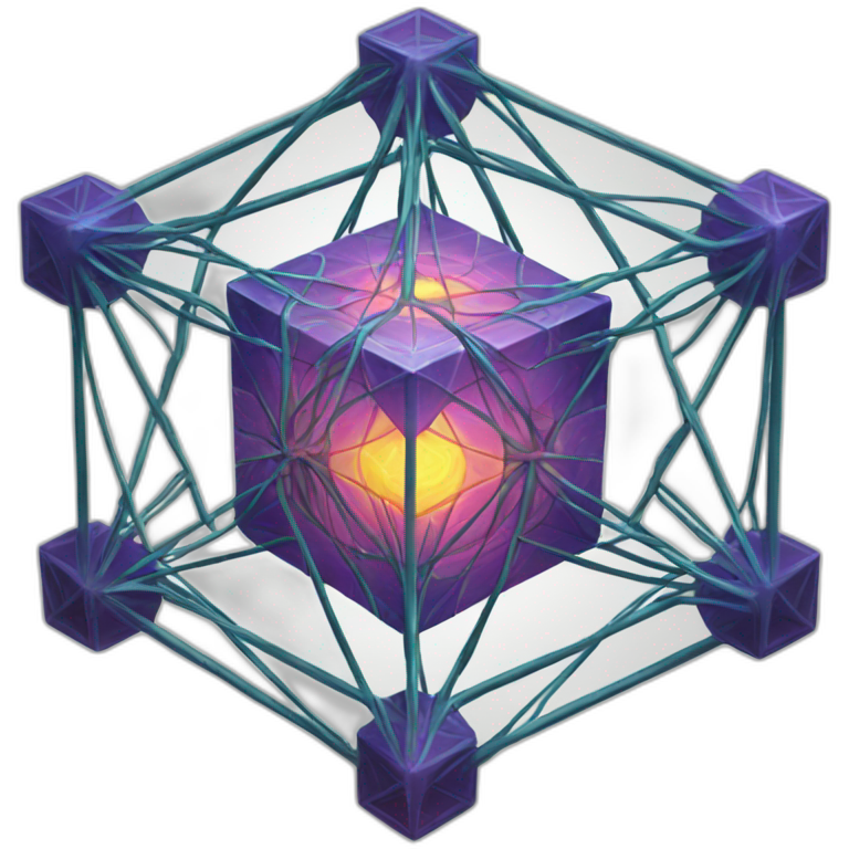 metatron cube Sticker
