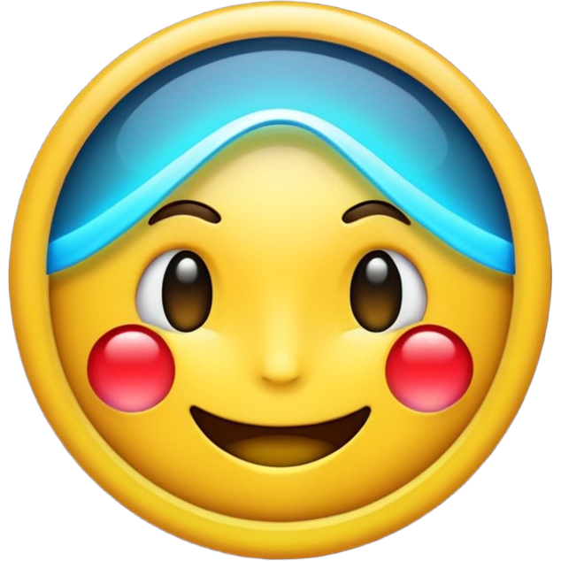 create a realistic emoji showing something showing real time dat Sticker