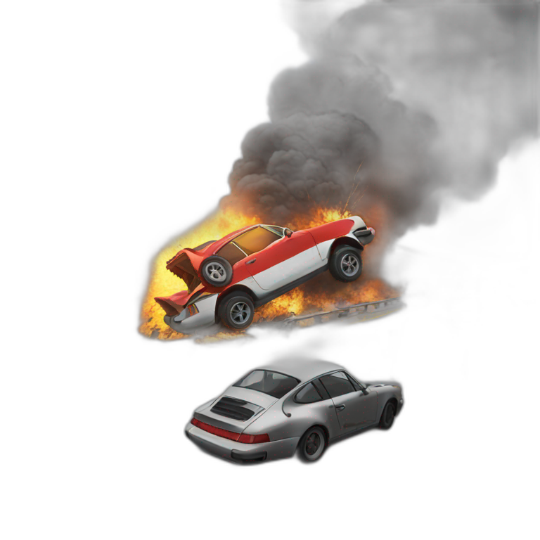 Crash And Burn Emoji | Emoji Explosion Copier Coller – YPDJH