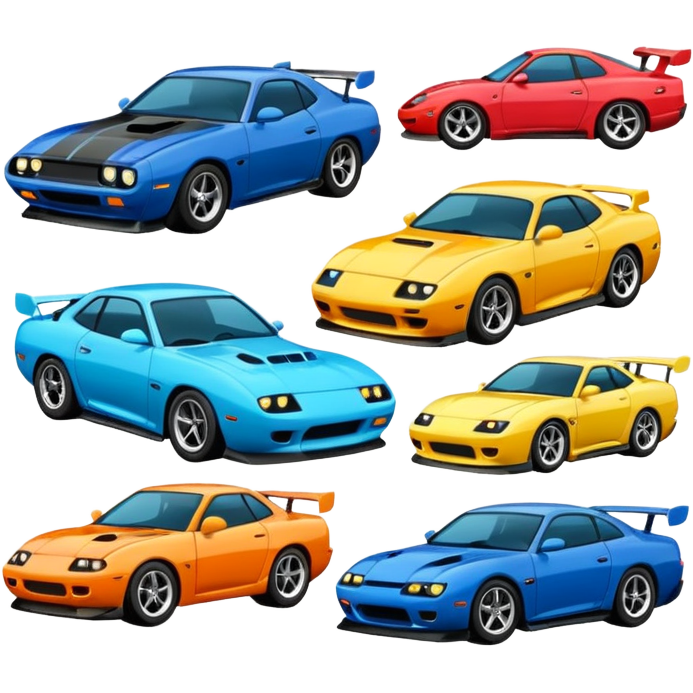 fast and furious movie emojis in gif Sticker