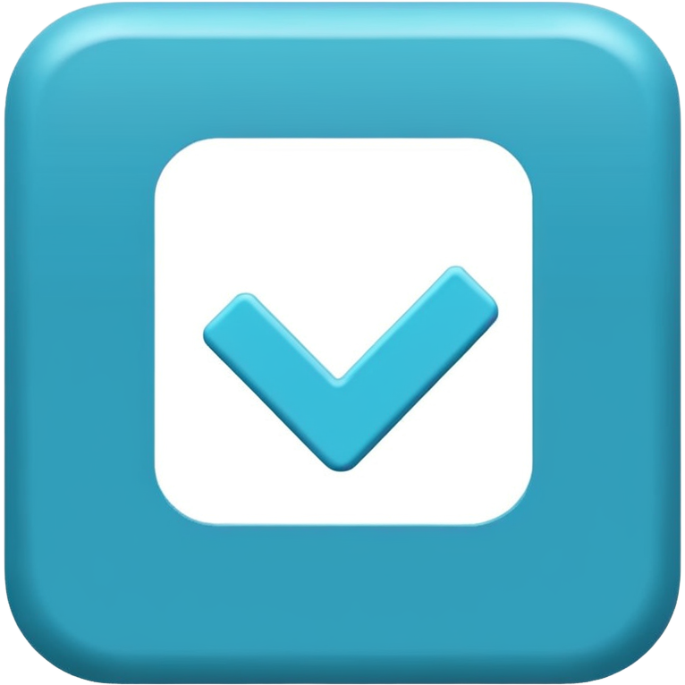roblox verified blue tick icon square Sticker