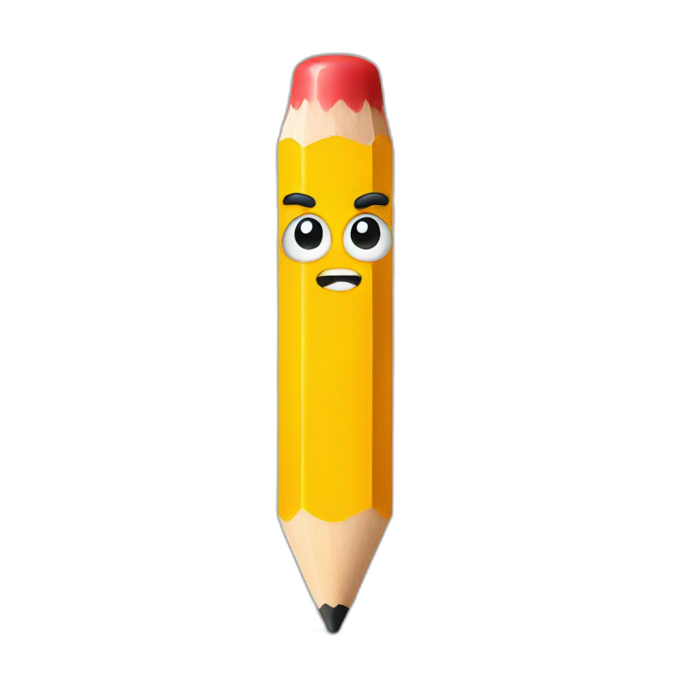 Emoji Pencil 7.5-inch Pack Of 48 Pcs RIN Emoji Pencil, 7.5-Inch, Pack ...