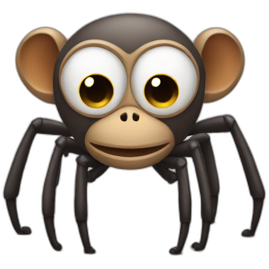 Jeff the Spider Monke Sticker