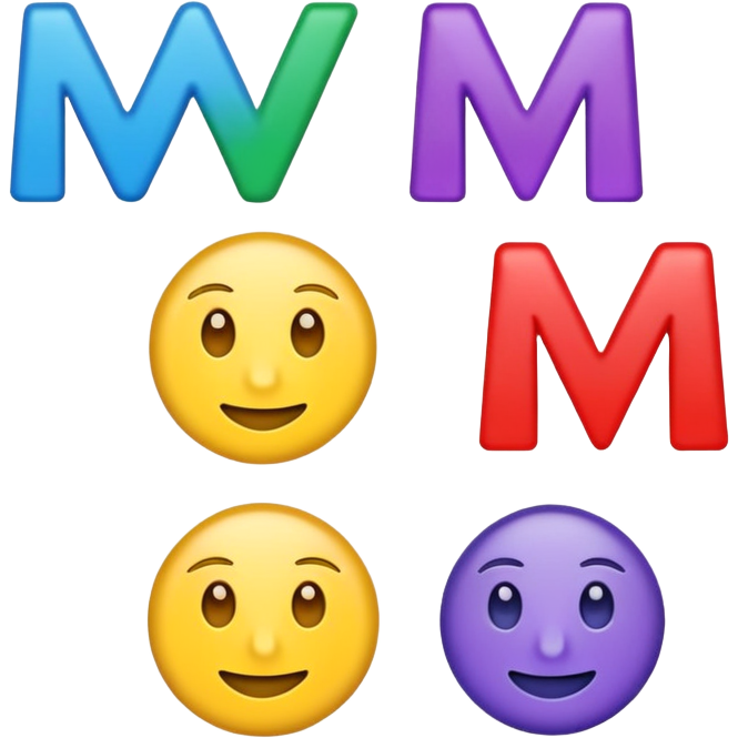 make me a 5 unique emojis that say MT25 and u make the emojis 5 ...