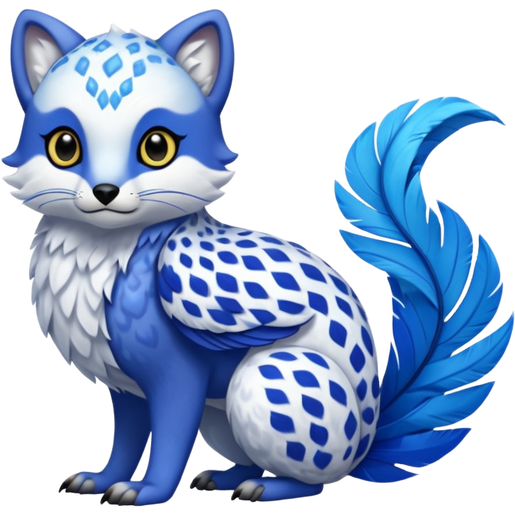 Arctic-Fox-Snow-Leopard-Blue-Tang-Fish-Hyacinth-Macaw-Fakémon-Pokémon ...